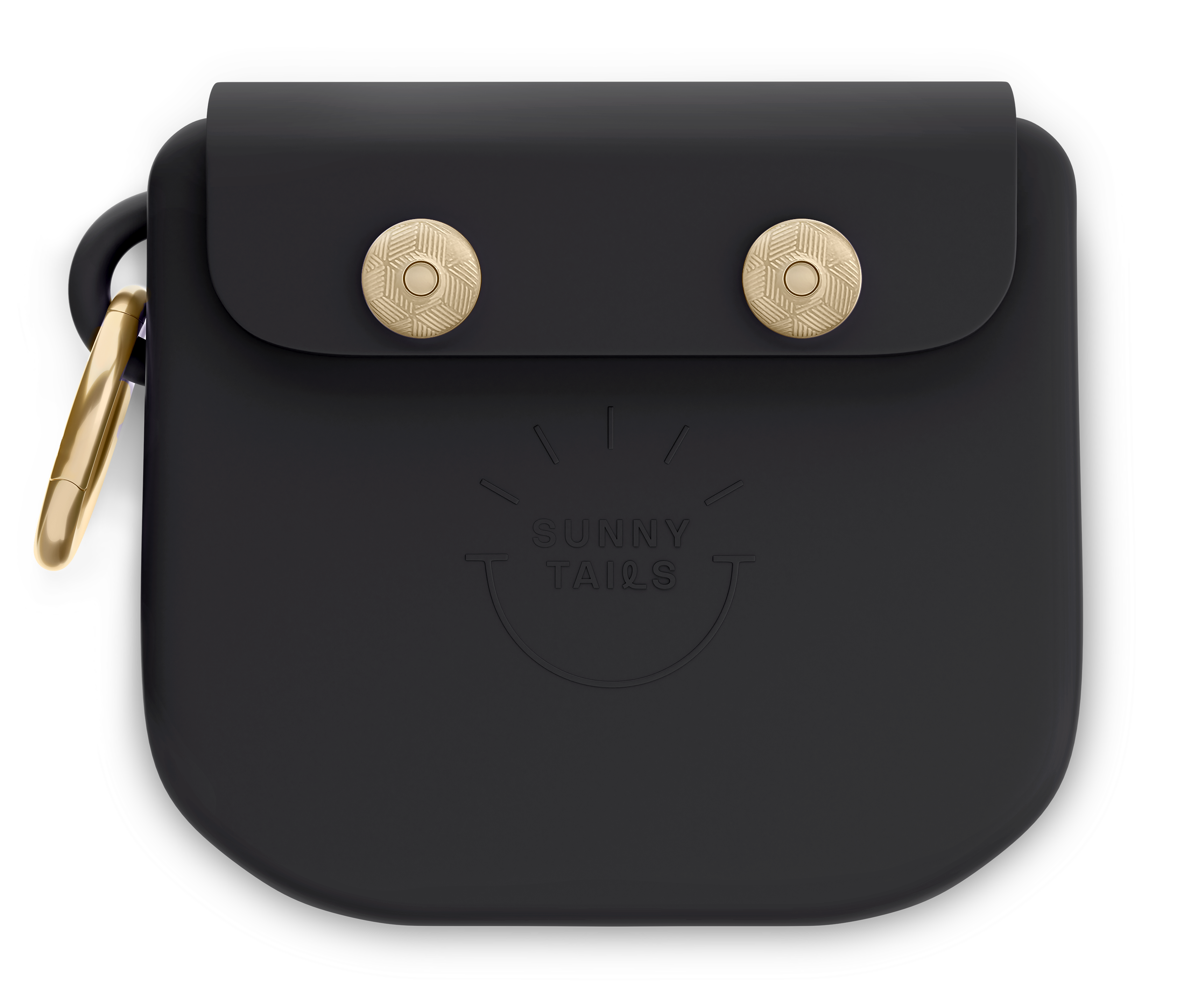 Ember Black Snap Dog Treat Pouch – SUNNY TAILS