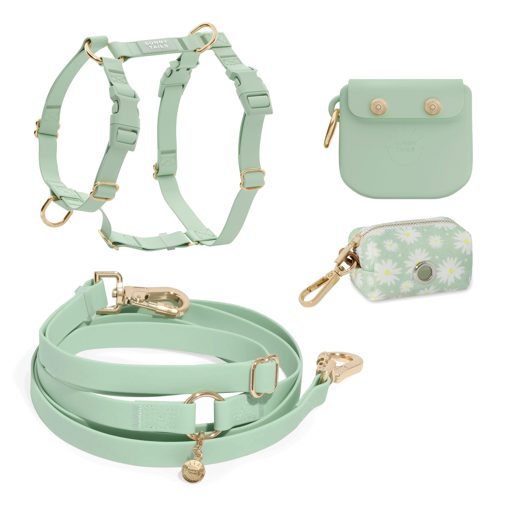 Best Sellers Harness & Treat Pouch Bundle Wide – SUNNY TAILS