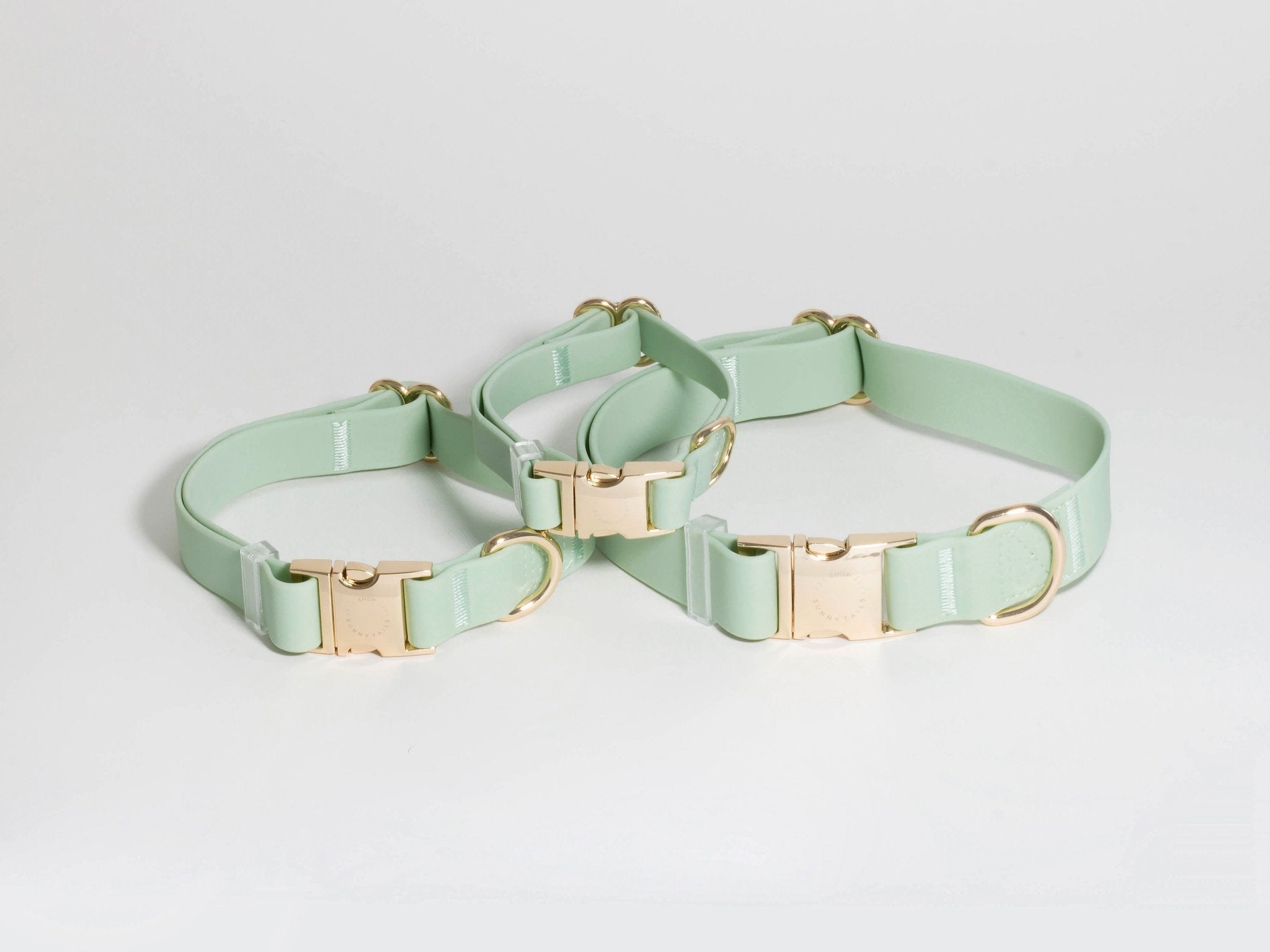 Pistachio Green Waterproof Dog Collar | Sage Green Dog Collar ...